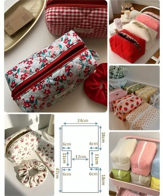 🧵 How to Make a Box Pouch – Step by Step Tutorial – Yarn and Fabric