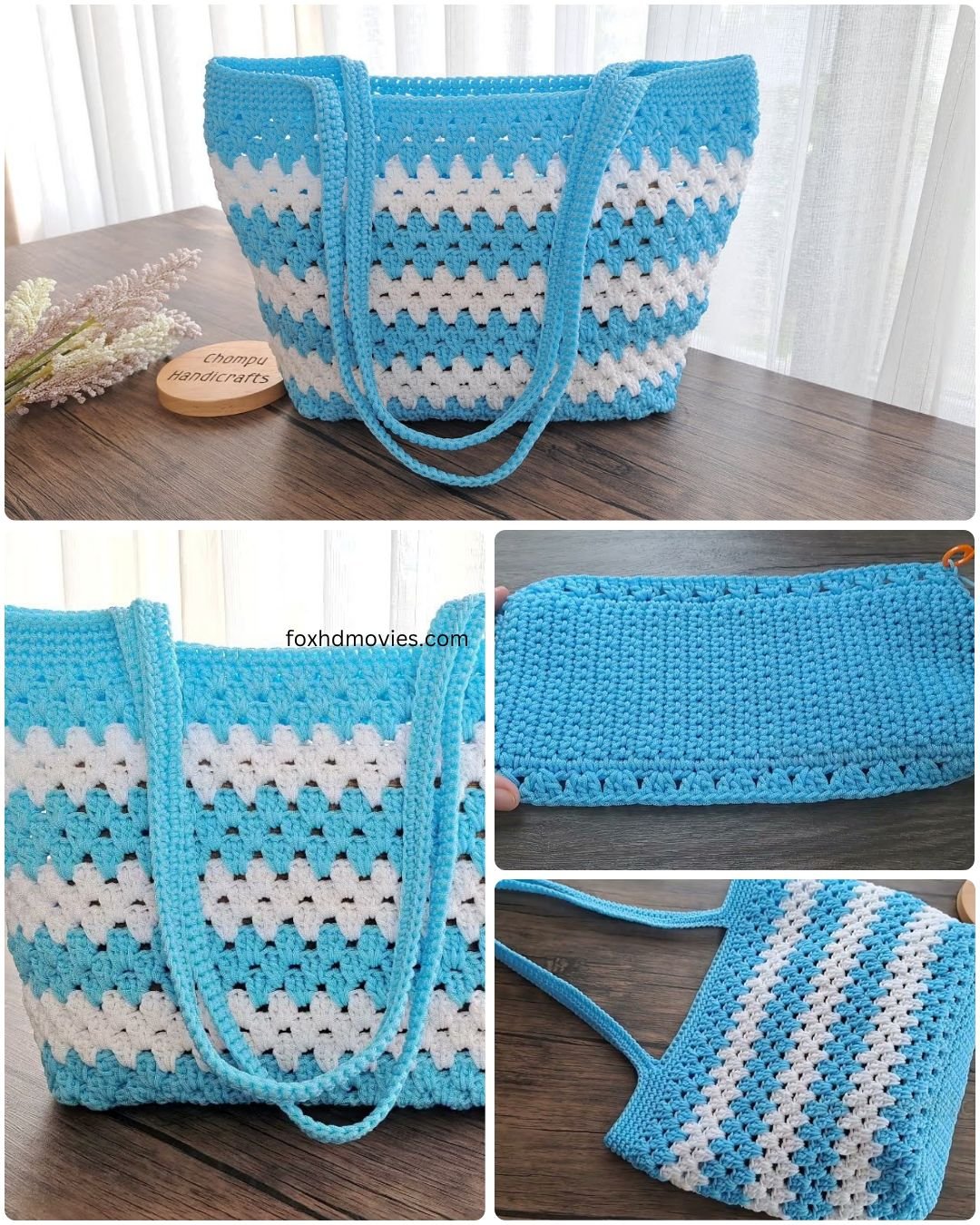 Beginner-friendly crochet bag – Step by Step Tutorial – Yarn and Fabric