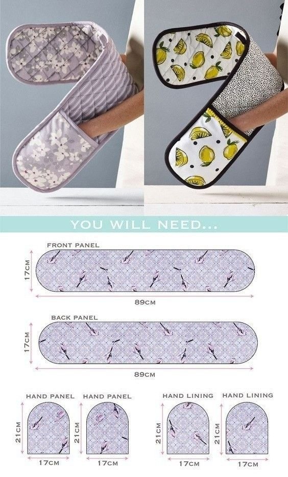Double Oven Mitt – Step by Step Tutorial – Yarn and Fabric