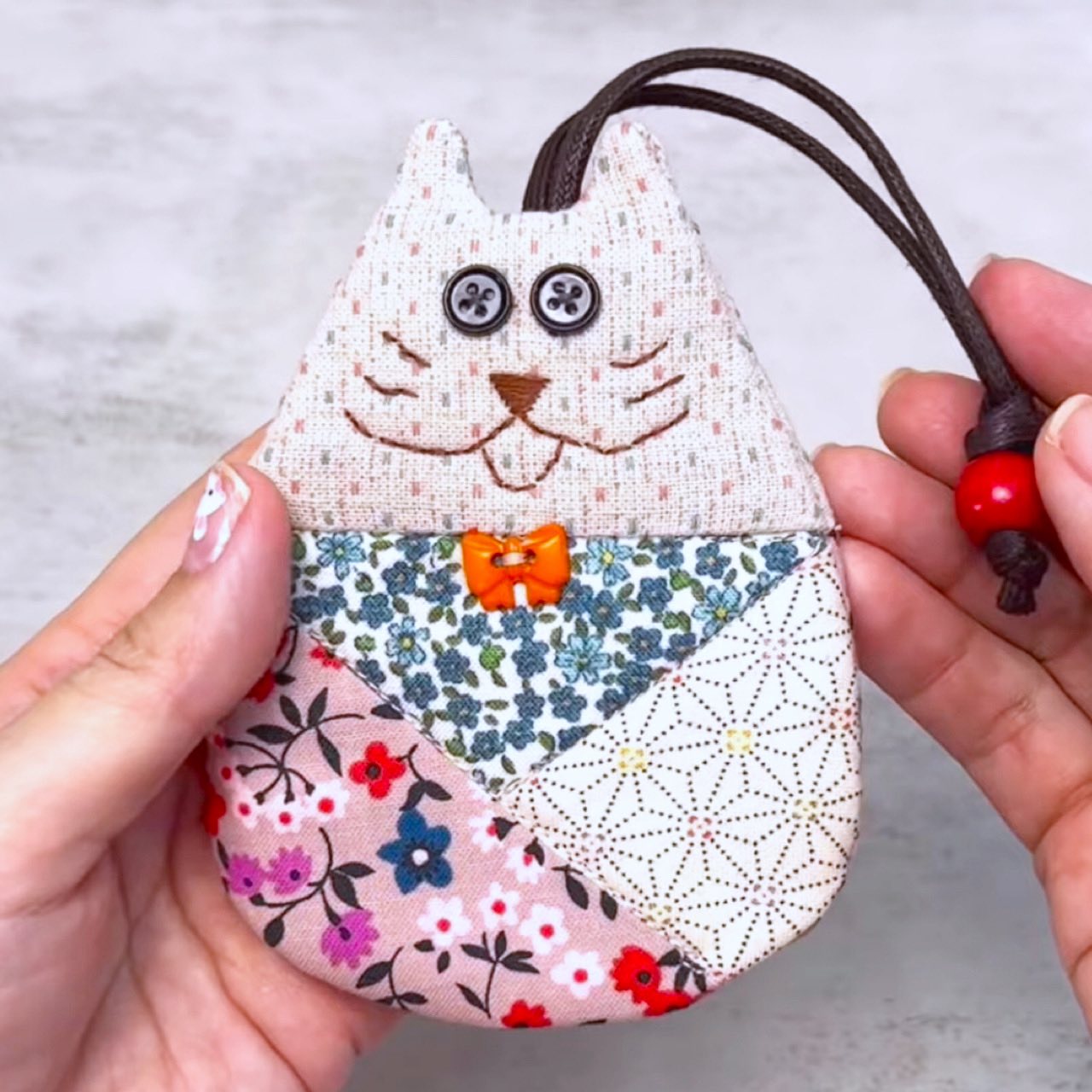 How to make a cute key cover 💗- Step by Step Tutorial – Yarn and Fabric