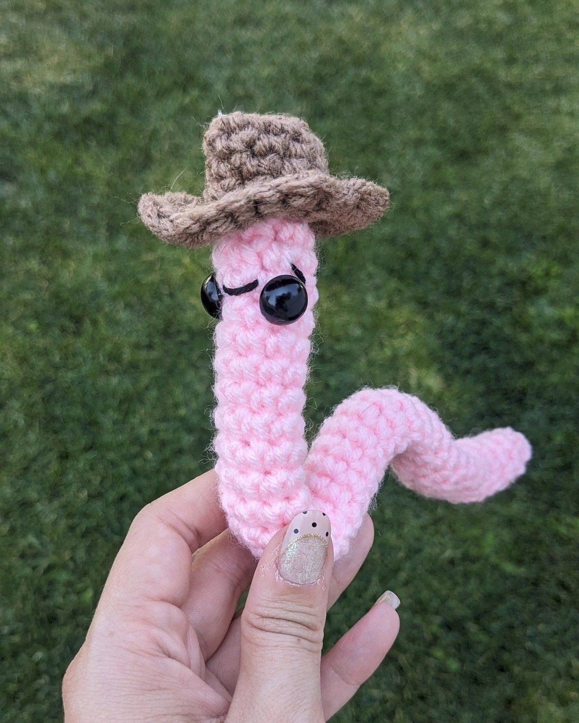 How to crochet an inch worm Amigurumi crochet Tutorial- Step by Step ...