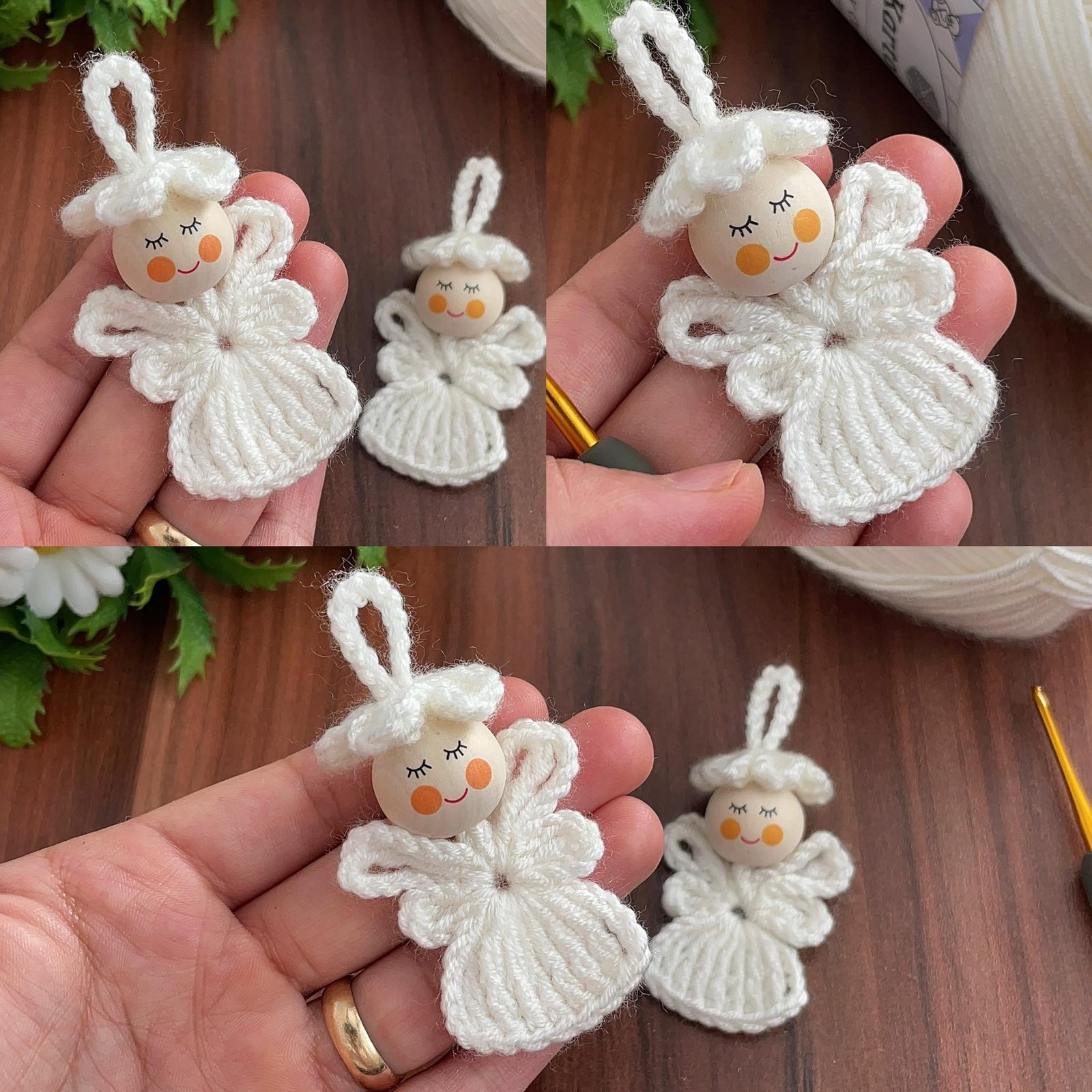 Crochet Angels You’ll Love Making – Step by Step Tutorial – Yarn and Fabric