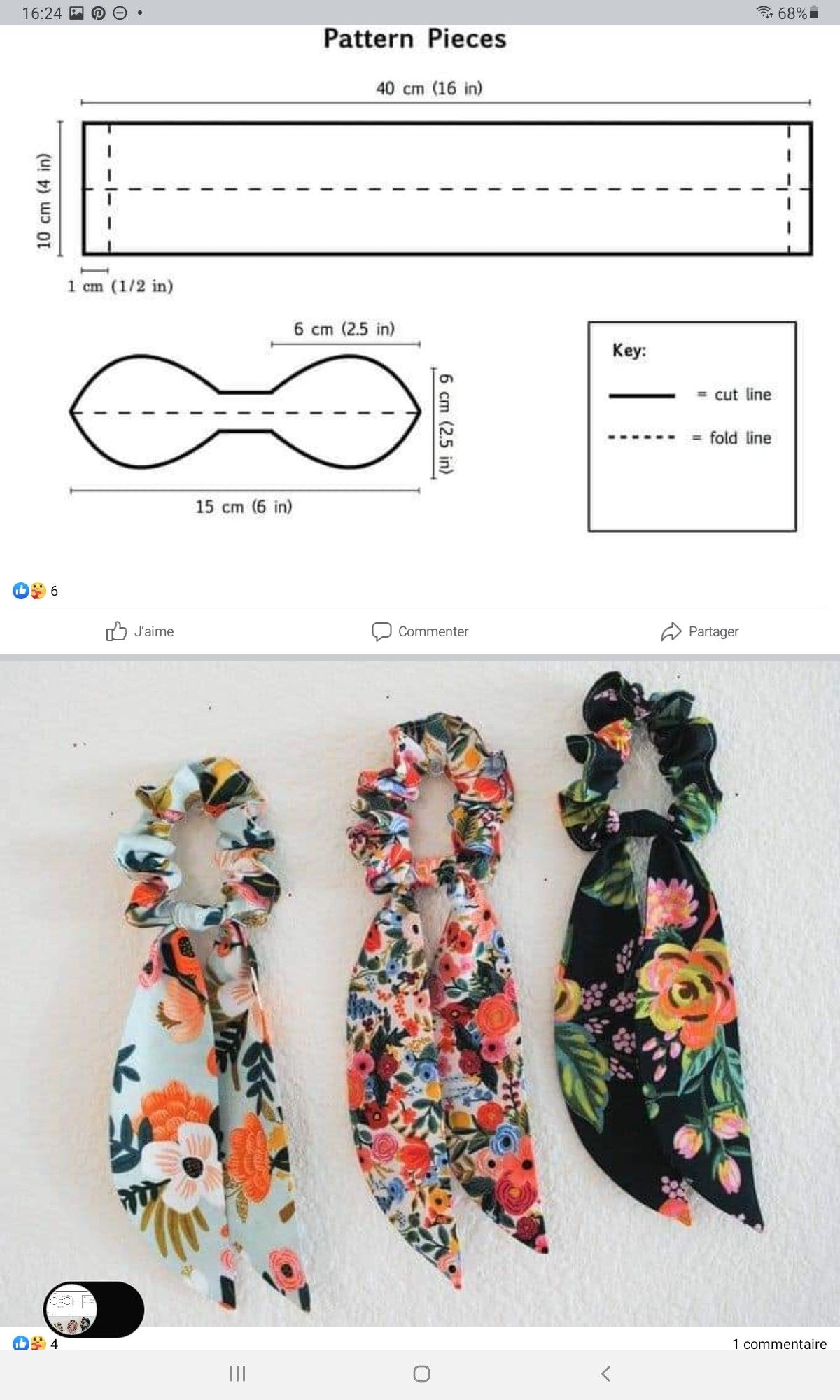 Easy to make hair ties with bows- Step by Step Tutorial – Yarn and Fabric