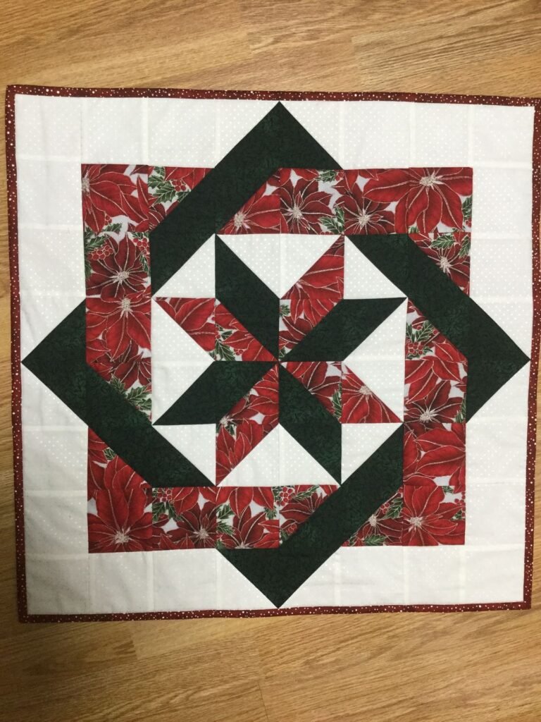 Labyrinth Star Quilt Block Patterns – Step by Step Tutorial – Yarn and ...