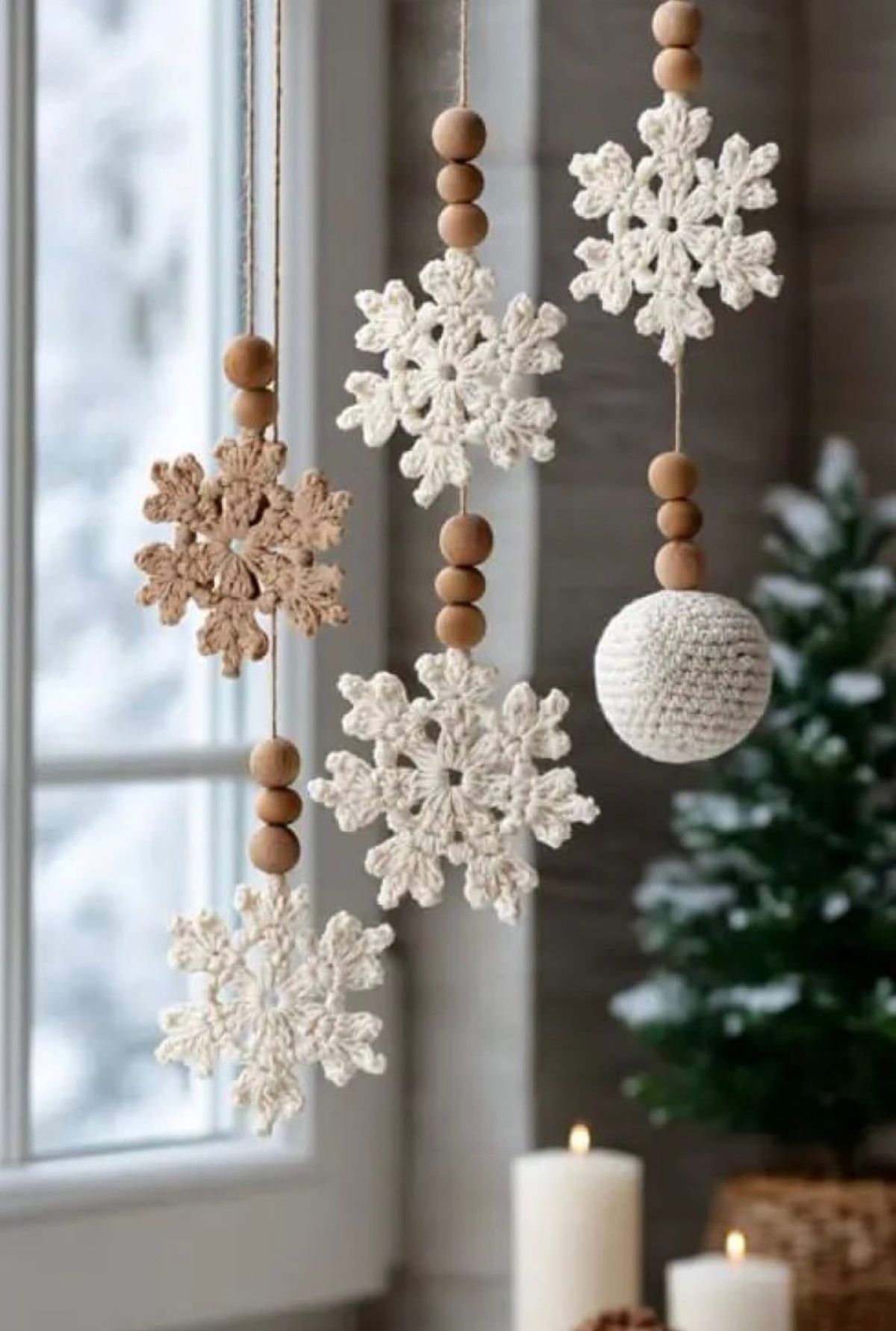 Learn how to crochet snowflakes – Yarn and Fabric