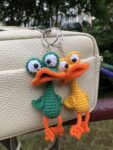 Duck Crochet Keychain Pattern – Yarn and Fabric